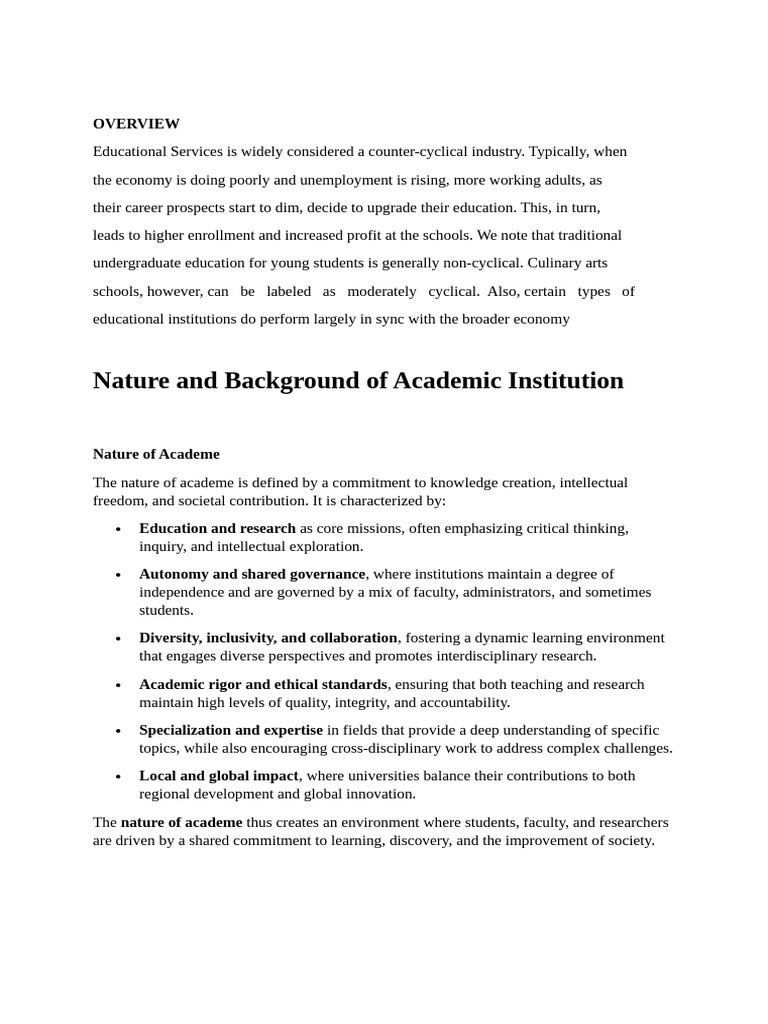 Audit Considerations in Educational Services | PDF | Audit | Internal ...