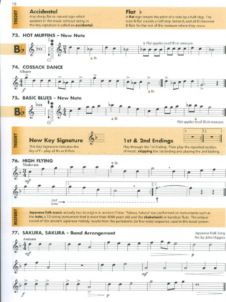 Zakura Zakura - Sax Tenor | PDF