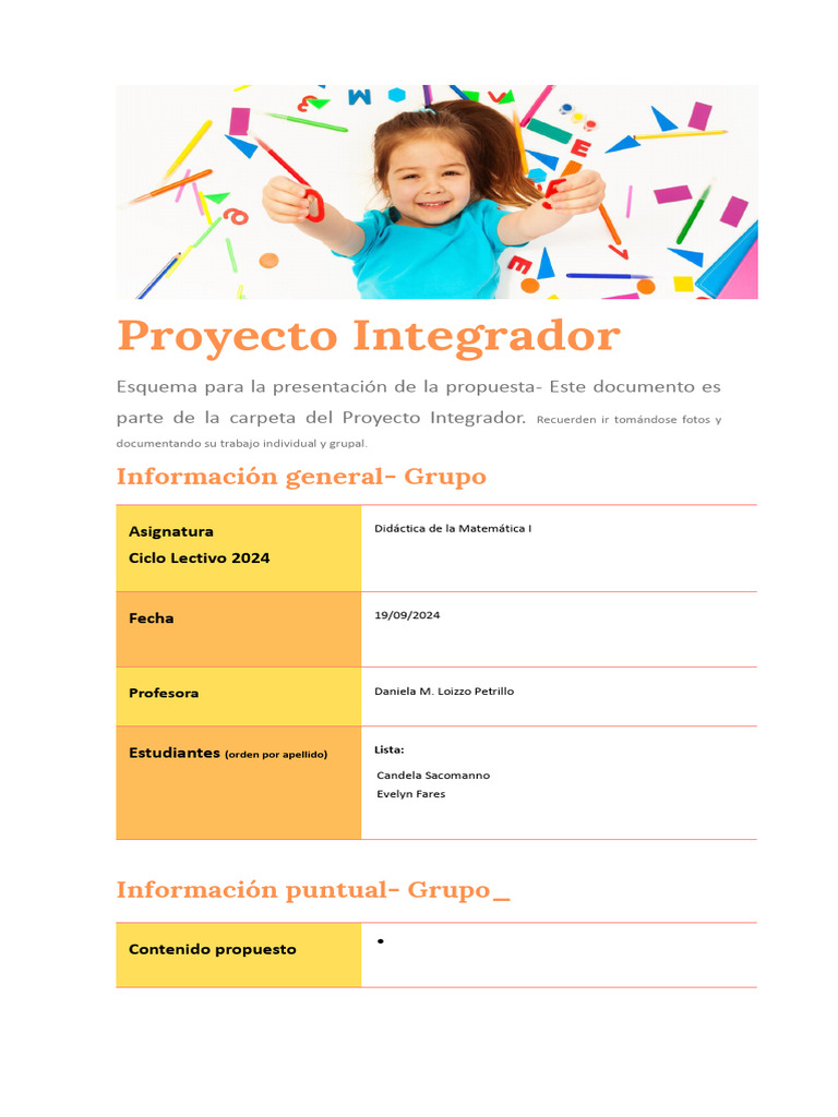 2024-Proyecto Integrador | PDF | Matemáticas