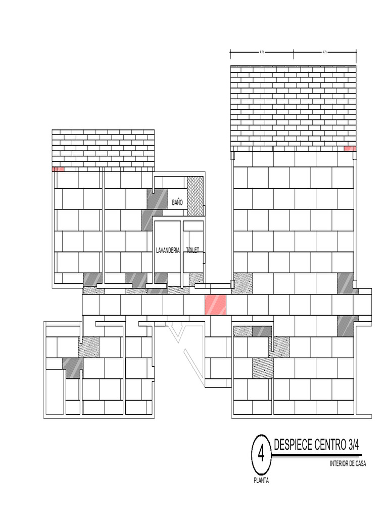 O4 Despiece Piso | PDF