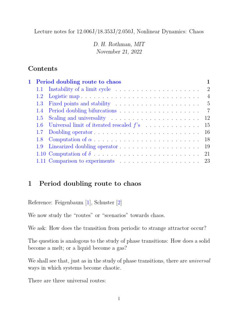 mit12_006jf22_lec25-27 | PDF | Chaos Theory | Eigenvalues And Eigenvectors