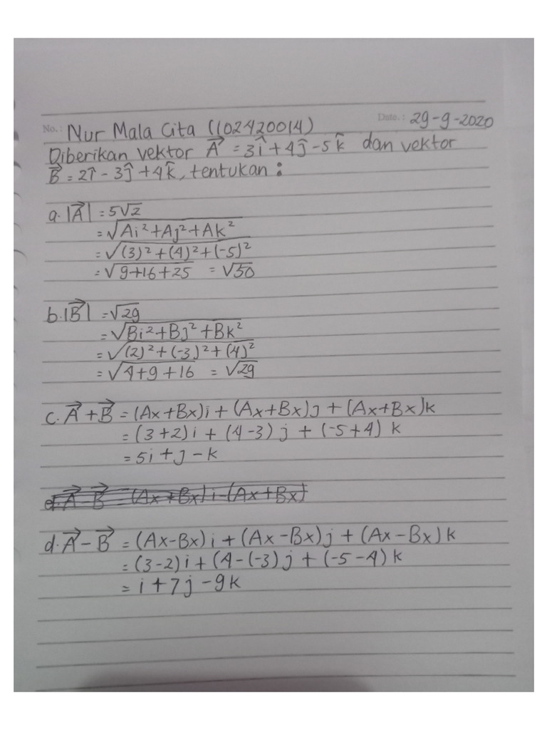 Materi Vektor Fisika | PDF