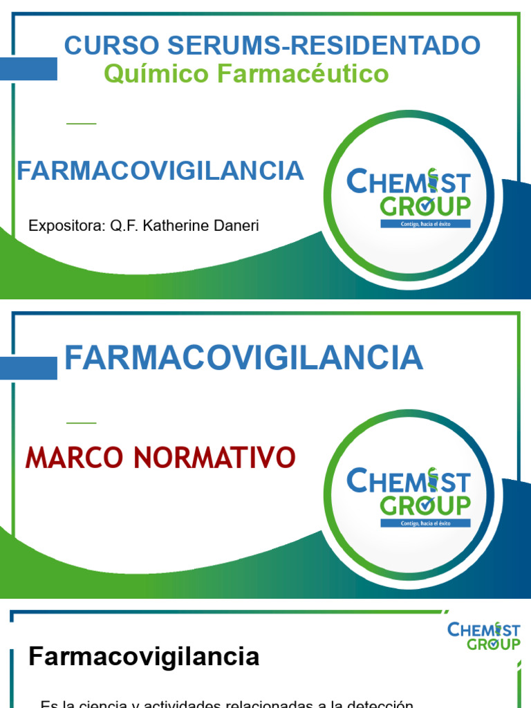 Farmacia Clina Farmacovigilancia | PDF | Farmacéutico | Medicamentos ...