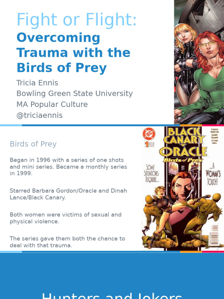Fight or Flight: Overcoming Trauma with the Birds of Prey | PDF | Batman | Dc Comics