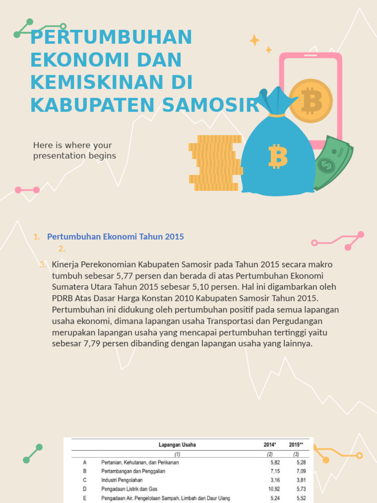 ppt pdrb samosir | PDF