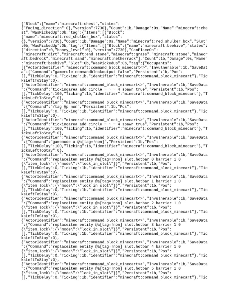 message (1) | PDF | Minecraft