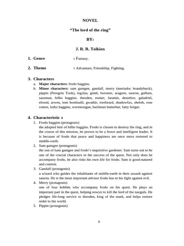 ]isi | PDF | Middle Earth Races | High Fantasy Novels