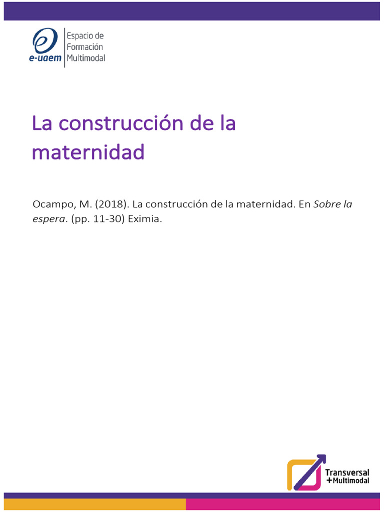 La Maternidad | PDF