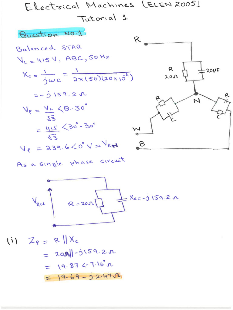 Tutorial 1 Solution | PDF