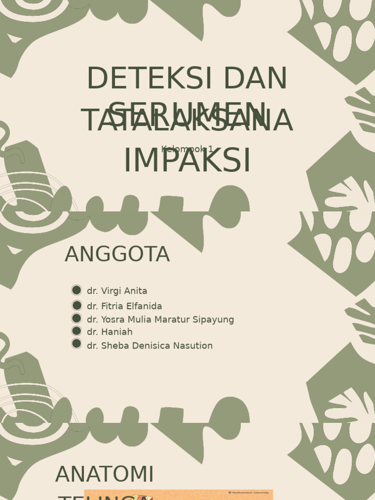 Deteksi Dan Tatalaksana Serumen Impaksi | PDF