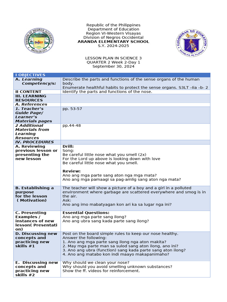 SCIENCE 3 WEEK | PDF