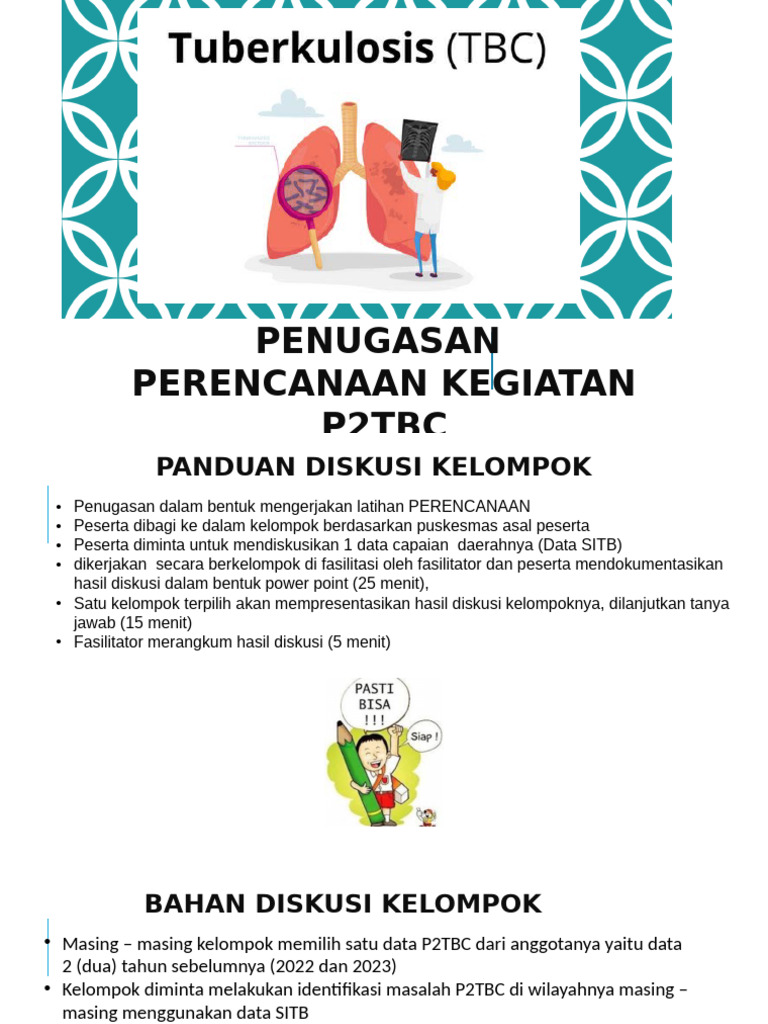 Penugasan Perencanaan p2tbc DR Eko | PDF
