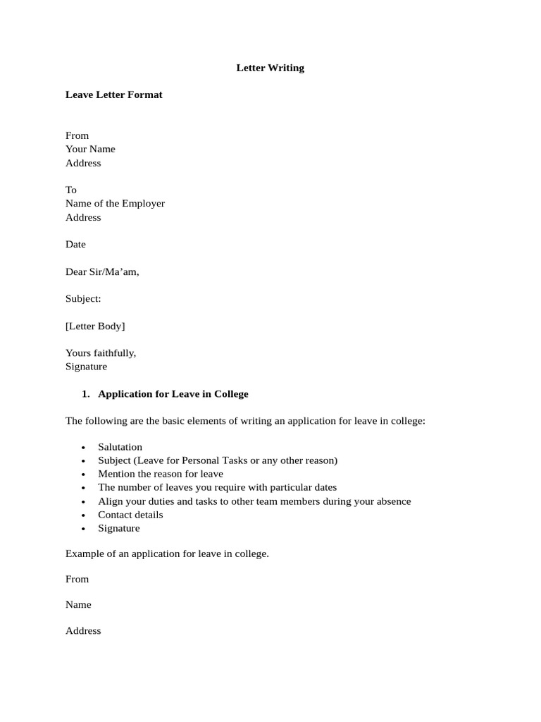 Formal Letters | PDF | Madam