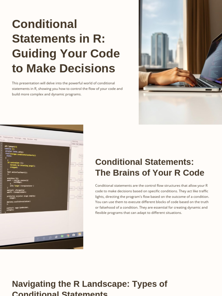 Conditional Statements in R Guiding Your Code To Make Decisions - PPTX - 20241102 - 063017 ...