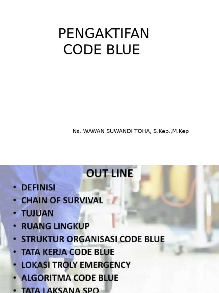 Pengaktifan Code Blue | PDF
