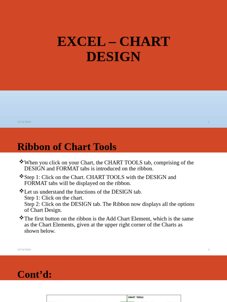 Excel – Chart Design | PDF