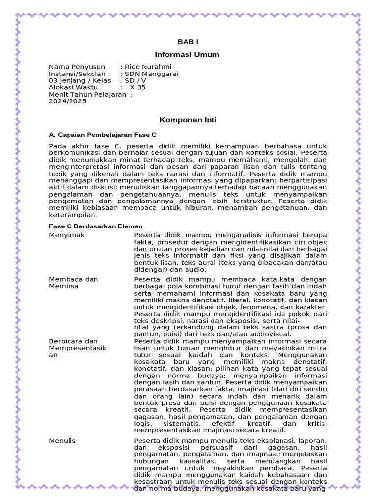 5.1. MA Bindo Kls V | PDF