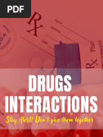 Drug Interaction Checker Overview | PDF | Norepinephrine | Midazolam