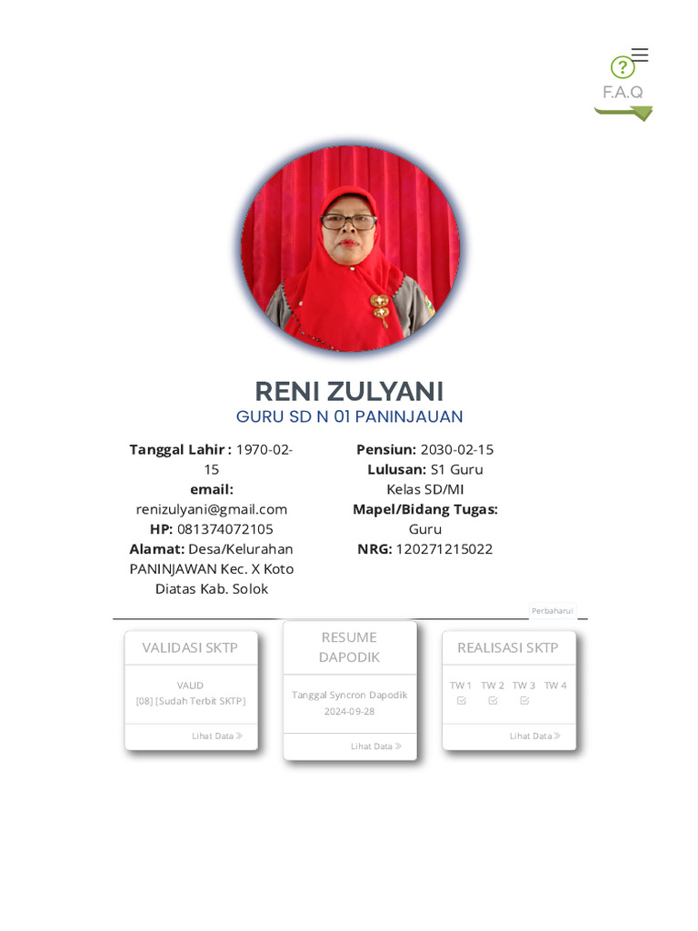 Info GTK 2024 S1 Reni Zulyani | PDF
