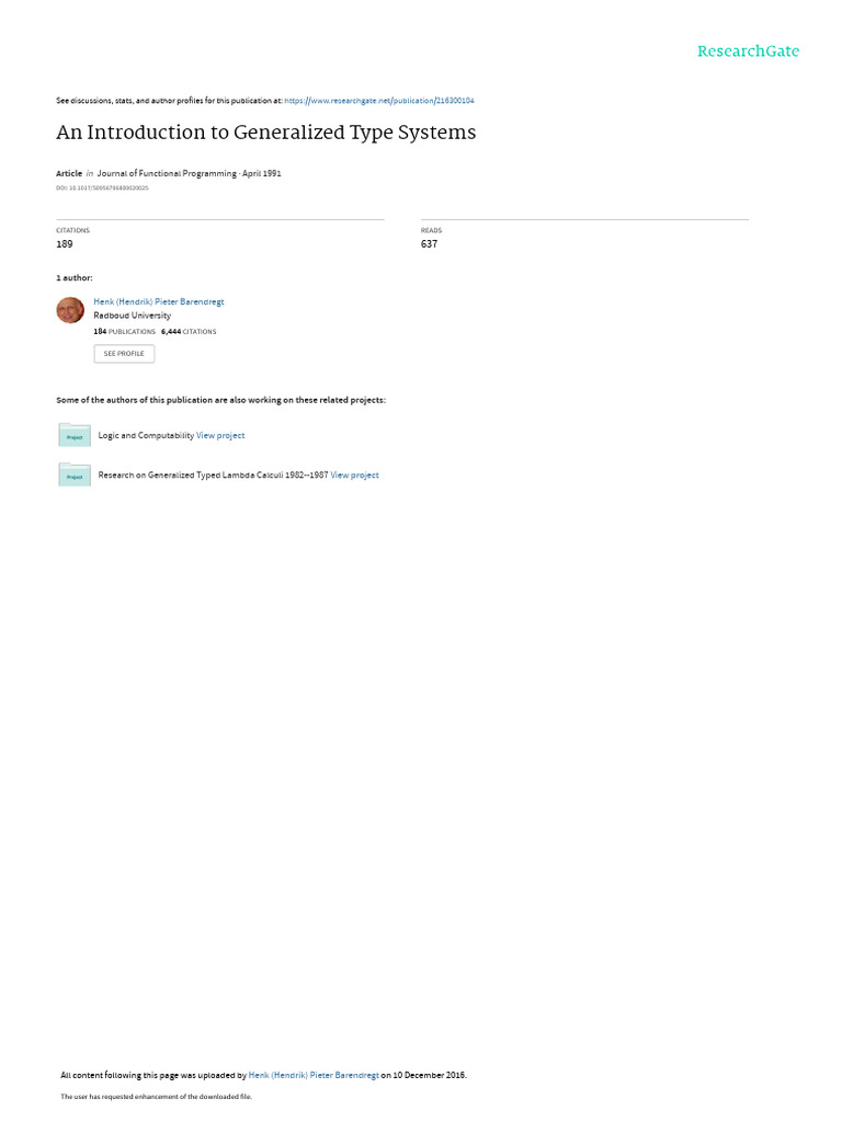pure-type-systems | PDF | Logic | Interpretation (Logic)