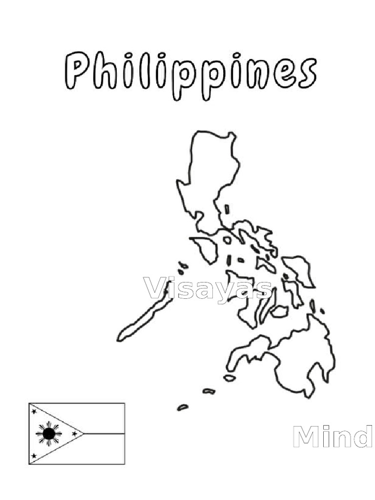 Coloring Activiy - Map of The Philippines | PDF