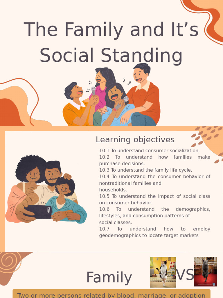 The Family and It's Social Standing | PDF | Socialization | Wealth