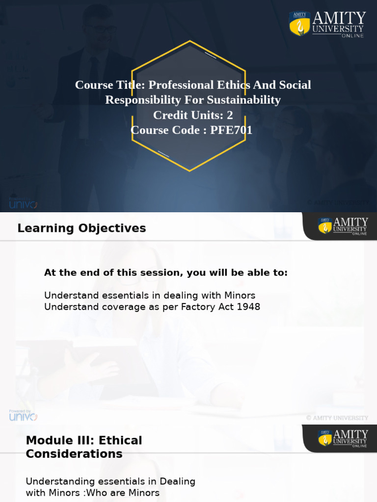 PPT_Ethical Consideration | PDF | Child Labour | Employment