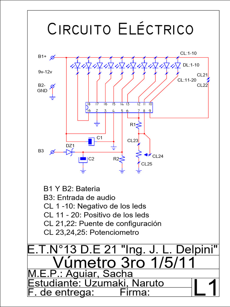 V-Metro Circuito El-Ctrico | PDF