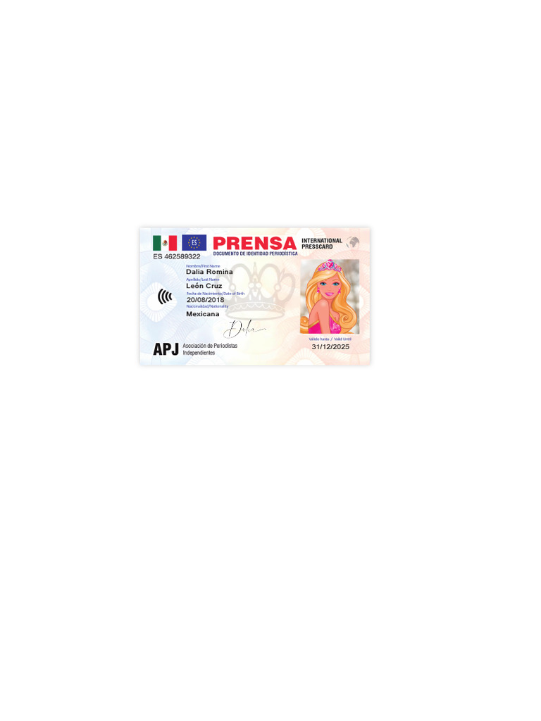 Credencial Prensa | PDF