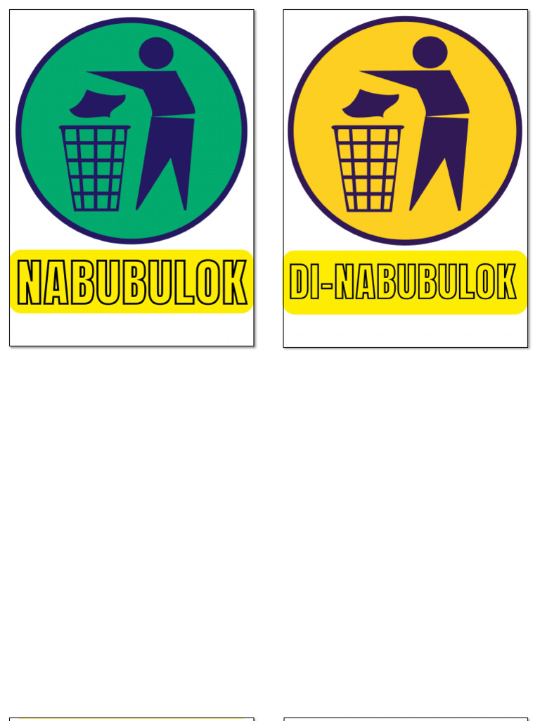 Basura Signages | PDF