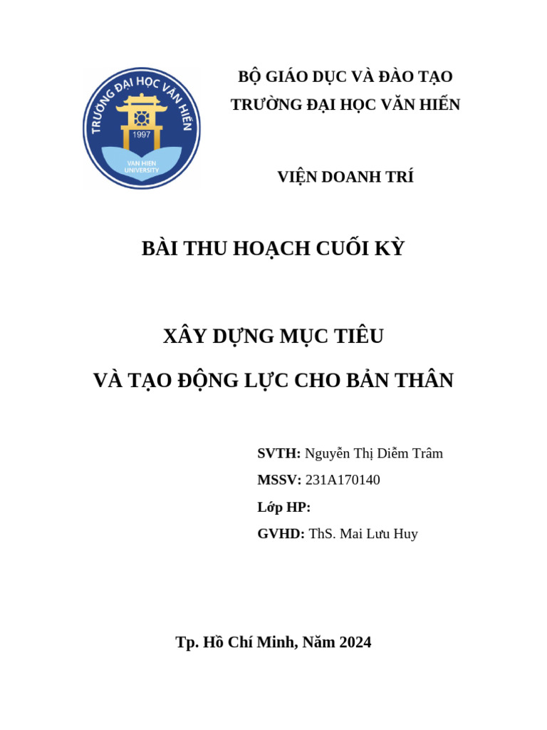 Câu hỏi thu hoạch KNM (1) | PDF