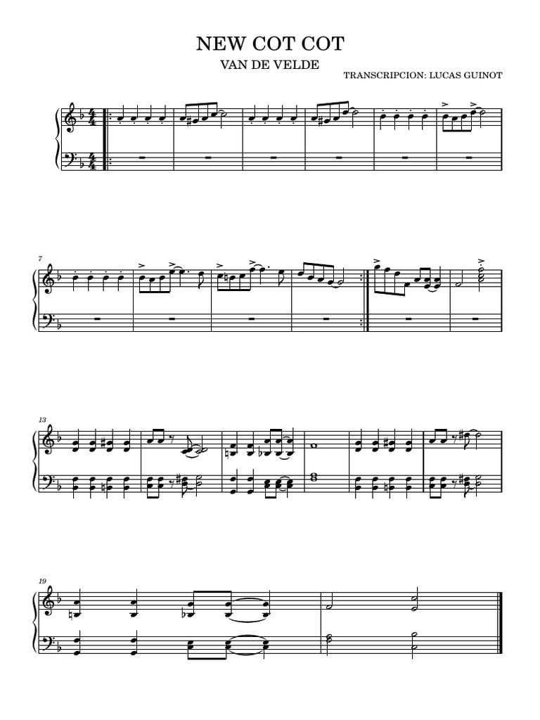 New Cot Cot | PDF