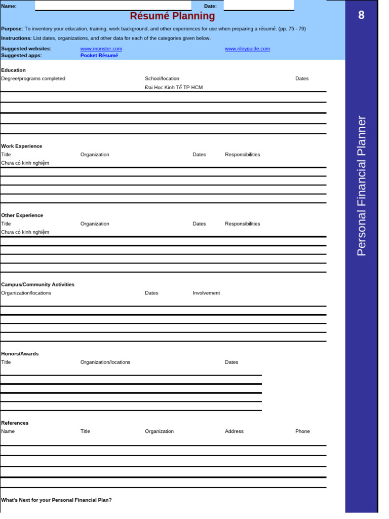 Résumé and Interview Preparation Guide | PDF | Résumé