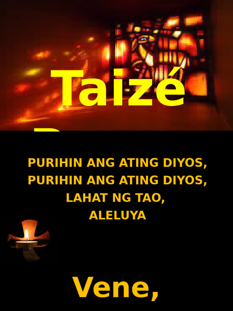 Taize Prayer | PDF