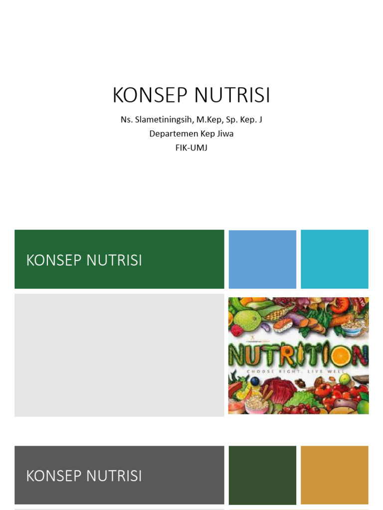 Kebutuhan Nutrisi | PDF