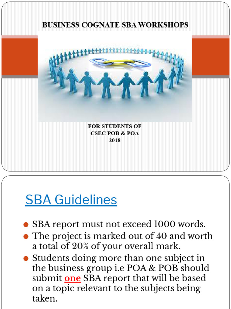 Pob and Poa Sba Outline | PDF | Data Analysis | Methodology