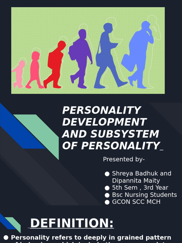 Personality Development | PDF | Adolescence | Extraversion And Introversion