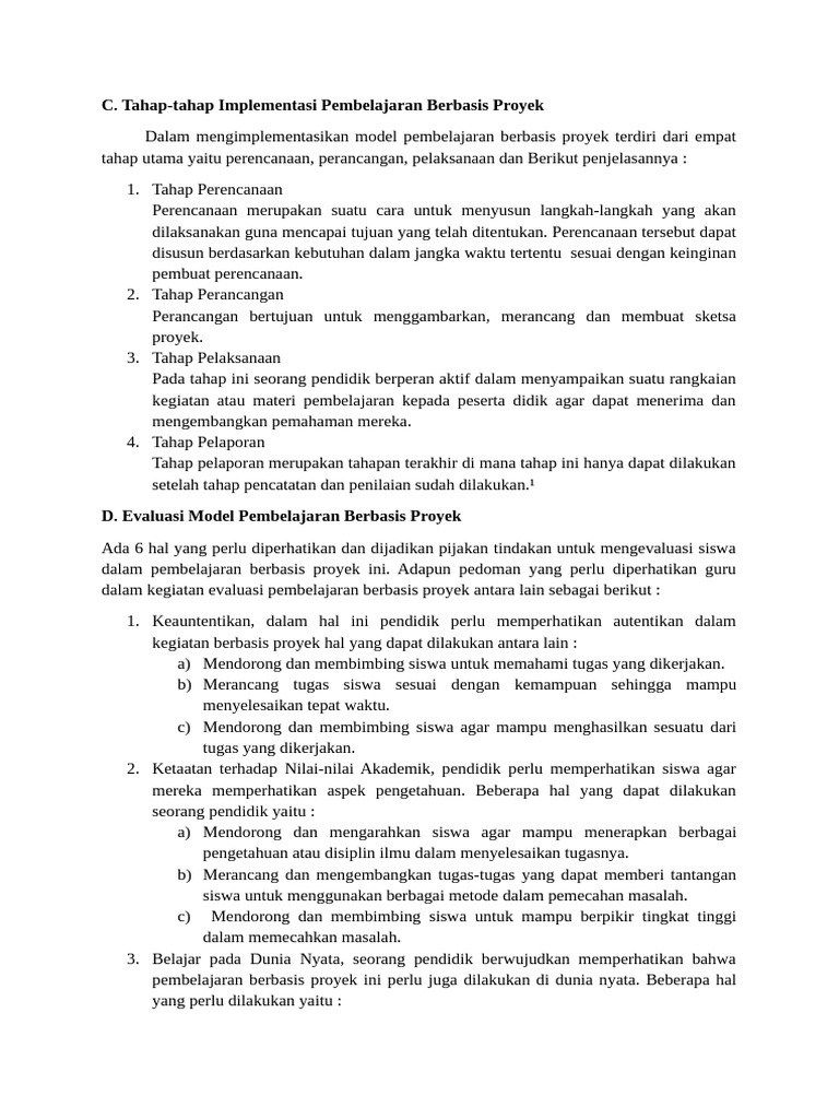 Implementasi Dan Evaluasi Proyek | PDF