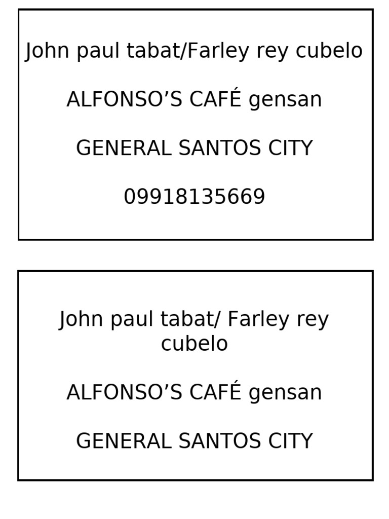 Alfonso's Label Fragile Delivery | PDF