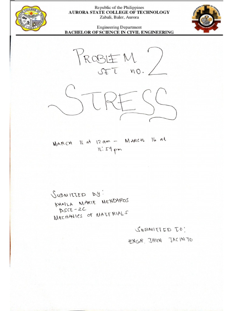 Problem Set 2 | PDF