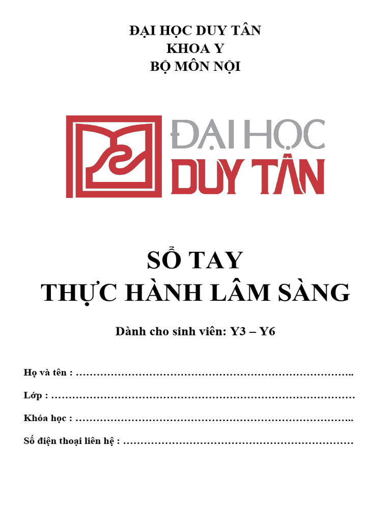 So Tay Thuc Hanh Lam Sang in A5 - 2024 | PDF