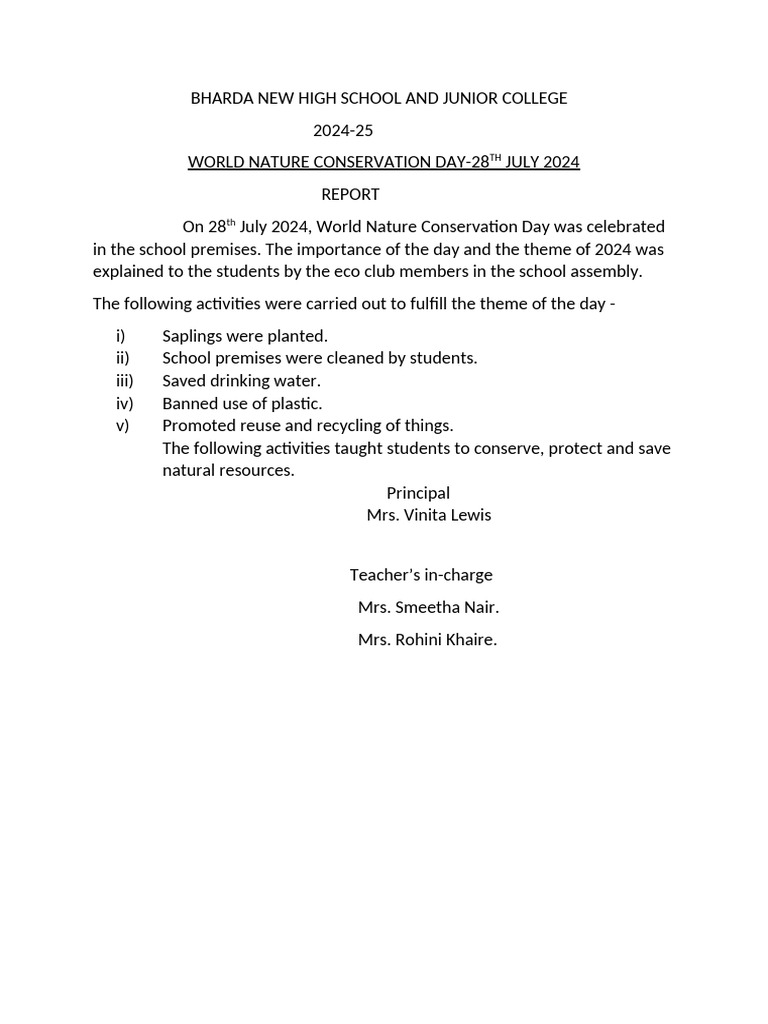 Eco Club | PDF