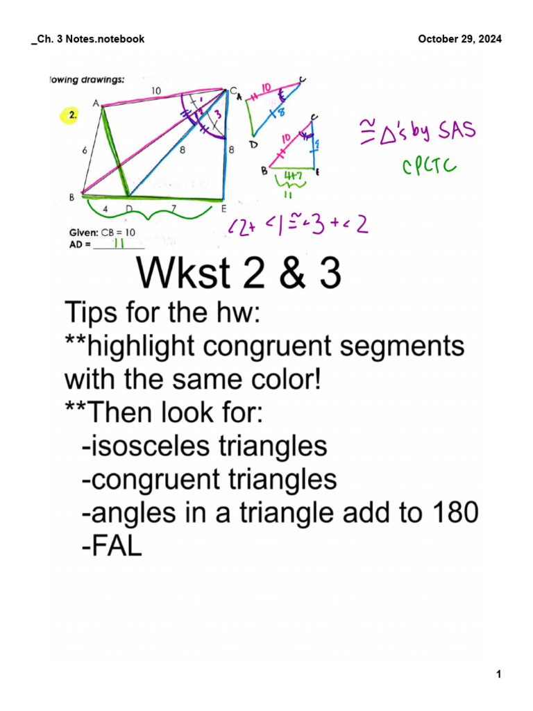 Test Review Tips For WKST 2, 3 | PDF