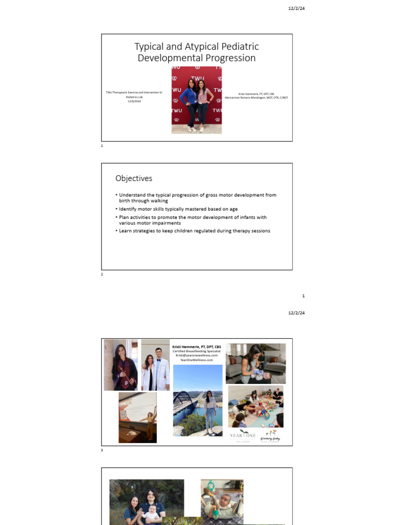 TWU Therex Lab | PDF | Infants