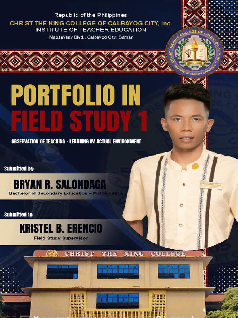Fs 1 Portfolio - Salondaga | PDF | Learning | Curriculum