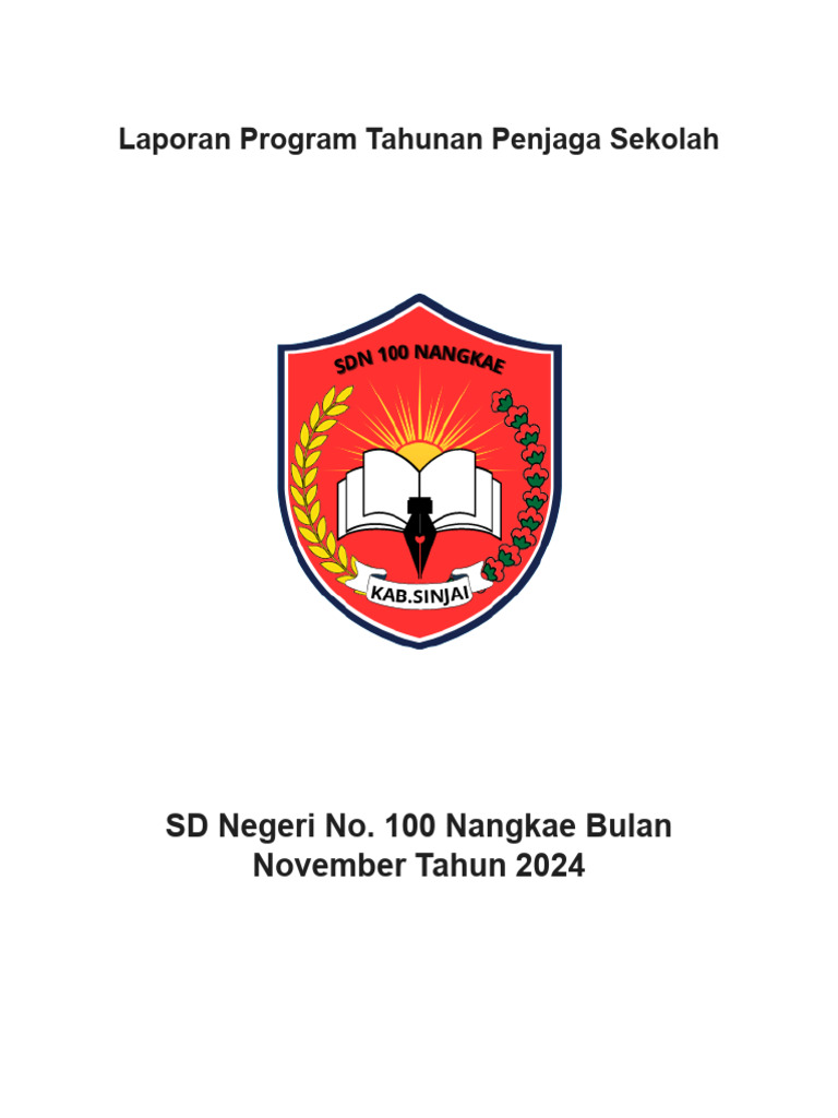 Laporan Tugas Penjaga Sekolah | PDF