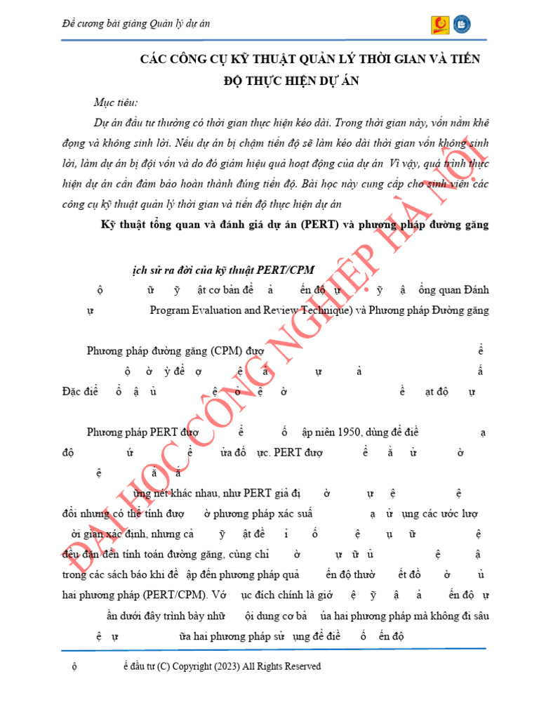 De Cuong Bai Giang Bai 4 | PDF