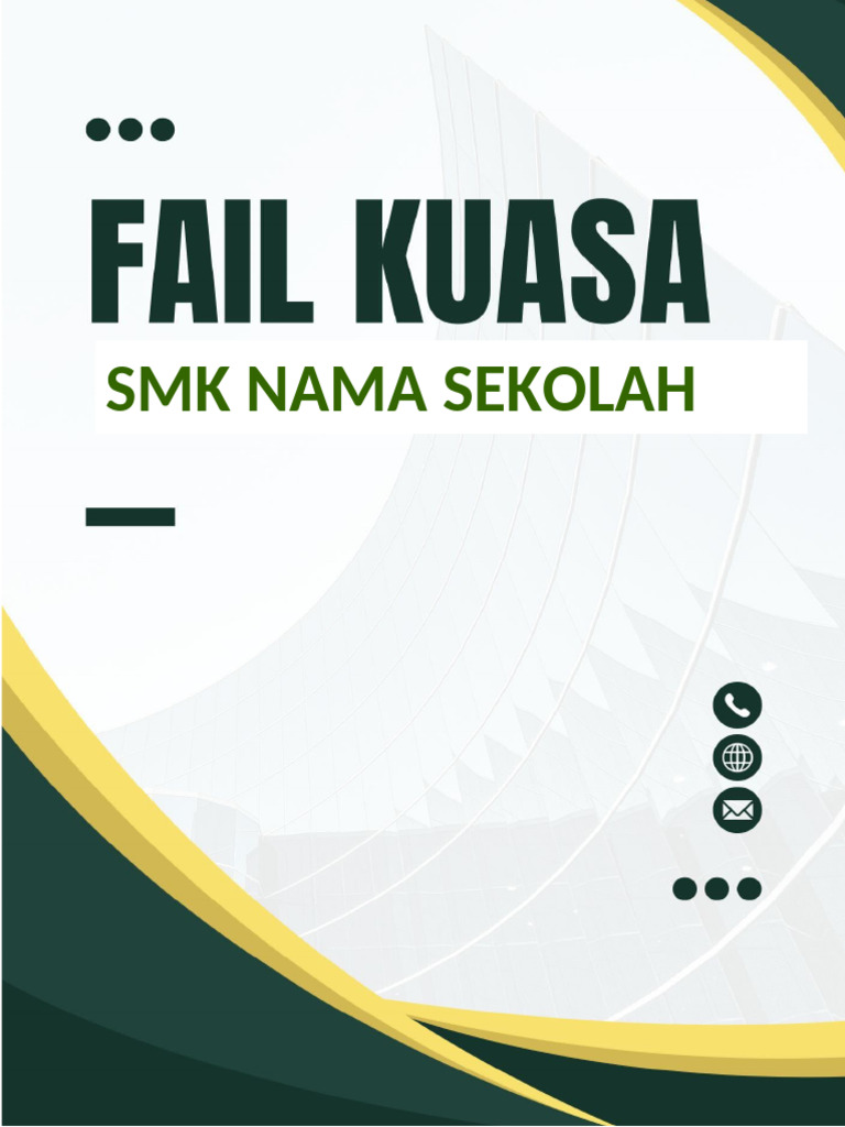 Templat Fail Kuasa Pusat Sumber Sekolah | PDF