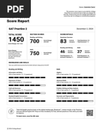 Old SAT New SAT Conversion Tables For Scores | PDF
