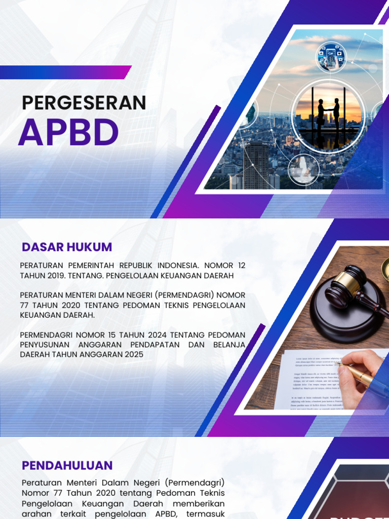 Tata Cara Pergeseran Anggaran APBD | PDF
